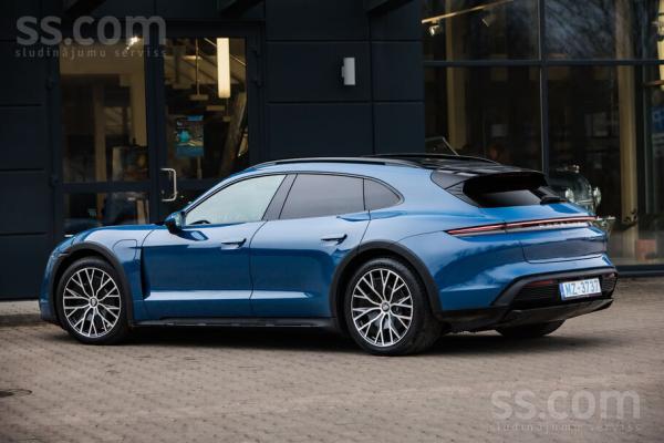 Zils Porsche Taycan 2022 Rīga, ar dzinēja tilpumu 0.00 L un nobraukumu 63 tūkst. km par 69900 €, foto 6 vietnē AUTOMOTO.COM.LV