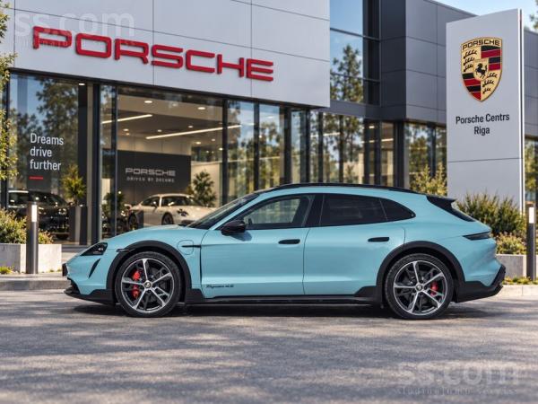 Zils Porsche Taycan 2022 Rīga, ar dzinēja tilpumu 0.00 L un nobraukumu 0 tūkst. km par 74900 €, foto 1 vietnē AUTOMOTO.COM.LV