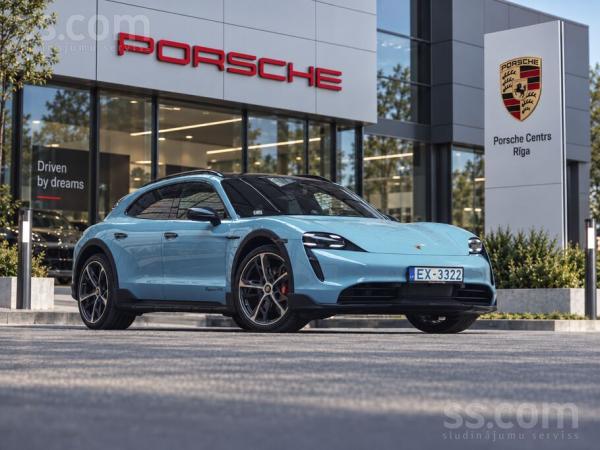Zils Porsche Taycan 2022 Rīga, ar dzinēja tilpumu 0.00 L un nobraukumu 0 tūkst. km par 74900 €, foto 4 vietnē AUTOMOTO.COM.LV