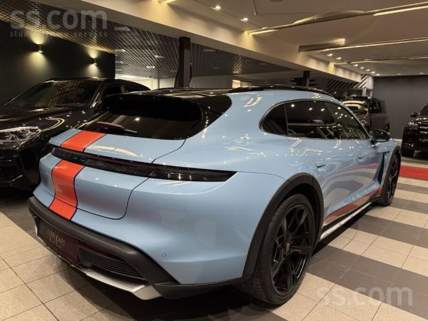 Zils Porsche Taycan 2023 Rīga, ar dzinēja tilpumu 0.00 L un nobraukumu 48 tūkst. km par 69990 €, foto 5 vietnē AUTOMOTO.COM.LV