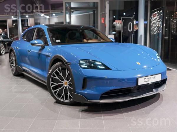 Синий Порше Тайкан 2024 в Рига, объемом двигателя 0.00 л и пробегом 25 тыс. км за 139900 €, фото 9 на AUTOMOTO.COM.LV
