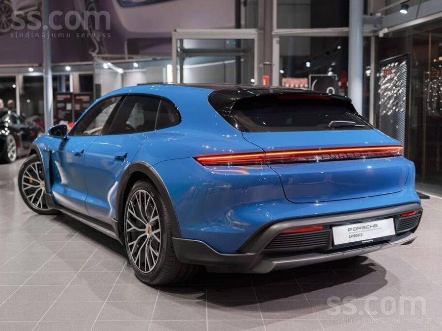 Zils Porsche Taycan 2024 Rīga, ar dzinēja tilpumu 0.00 L un nobraukumu 25 tūkst. km par 139900 €, foto 11 vietnē AUTOMOTO.COM.LV