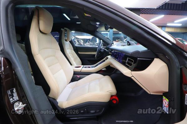 Brown Porsche Taycan 2023 in Tallinn, with an engine capacity of 0.00 L and mileage of 33 thousand km for 89995 €, photo 11 on AUTOMOTO.COM.LV