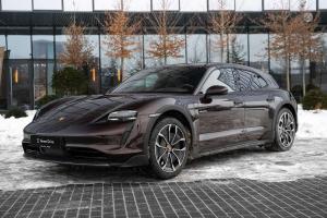 Brūns Porsche Taycan 2021 Viļņa, ar dzinēja tilpumu 0.00 L un nobraukumu 68 tūkst. km par 72000 €, foto  vietnē AUTOMOTO.COM.LV