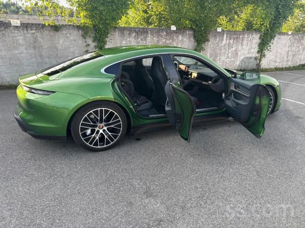 Zaļš Porsche Taycan 2021 Rīga, ar dzinēja tilpumu 0.00 L un nobraukumu 0 tūkst. km par 62000 €, foto 4 vietnē AUTOMOTO.COM.LV