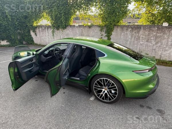 Zaļš Porsche Taycan 2021 Rīga, ar dzinēja tilpumu 0.00 L un nobraukumu 0 tūkst. km par 62000 €, foto 5 vietnē AUTOMOTO.COM.LV