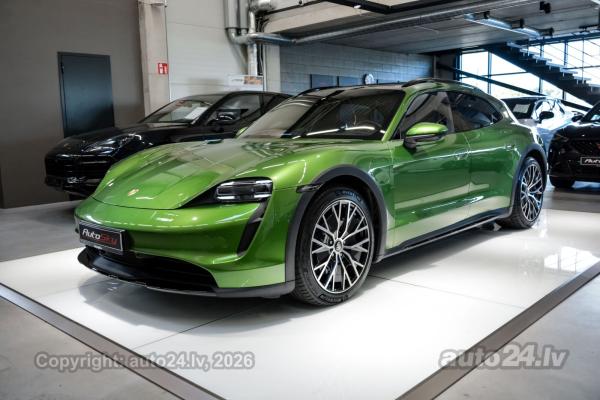 Green Porsche Taycan 2022 in Tallinn, with an engine capacity of 0.00 L and mileage of 46 thousand km for 69900 €, photo 3 on AUTOMOTO.COM.LV