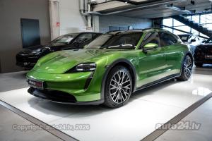 Green Porsche Taycan 2022 in Tallinn, with an engine capacity of 0.00 L and mileage of 46 thousand km for 69900 €, photo 4 on AUTOMOTO.COM.LV
