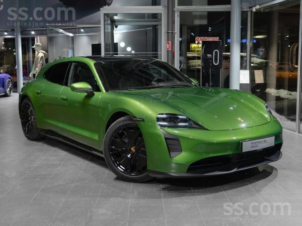 Zaļš Porsche Taycan 2023 Rīga, ar dzinēja tilpumu 0.00 L un nobraukumu 8 tūkst. km par 96900 €, foto 9 vietnē AUTOMOTO.COM.LV