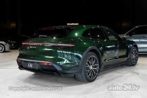 Green Porsche Taycan 2024 in Riga, with an engine capacity of 0.00 L and mileage of 40 thousand km for 94000 €, photo 5 on AUTOMOTO.COM.LV