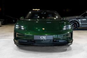 Green Porsche Taycan 2024 in Riga, with an engine capacity of 0.00 L and mileage of 40 thousand km for 88990 €, photo 3 on AUTOMOTO.COM.LV
