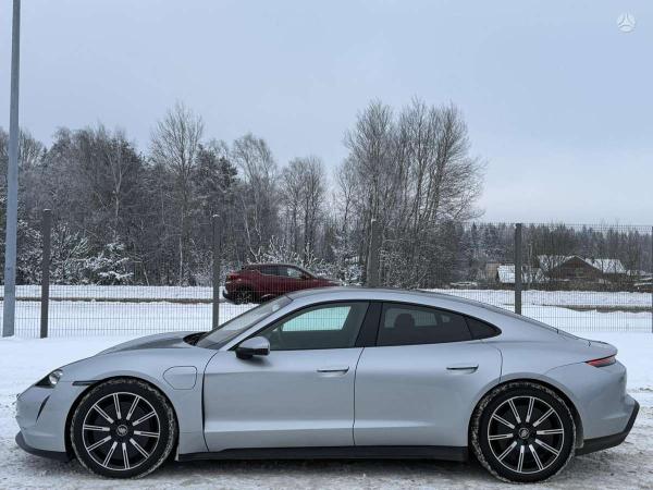 Grey Porsche Taycan 2021 in Vilnius, with an engine capacity of 0.00 L and mileage of 54 thousand km for 45000 €, photo 4 on AUTOMOTO.COM.LV
