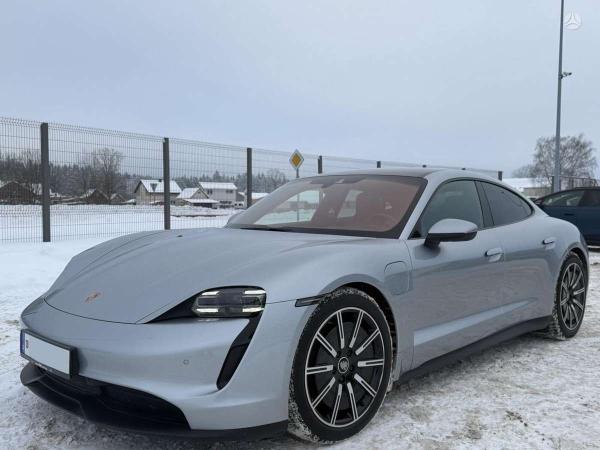 Grey Porsche Taycan 2021 in Vilnius, with an engine capacity of 0.00 L and mileage of 54 thousand km for 45000 €, photo 6 on AUTOMOTO.COM.LV