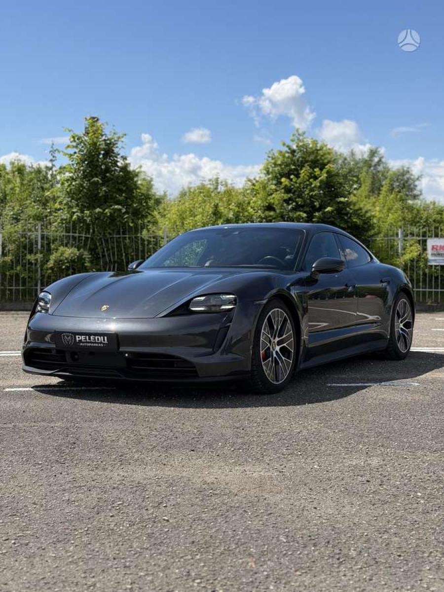 Pelēks Porsche Taycan 2020 Kėdainiai, ar dzinēja tilpumu 0.00 L un nobraukumu 126 tūkst. km par 54500 €, foto 1 vietnē AUTOMOTO.COM.LV