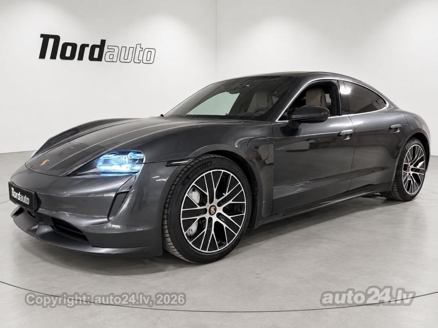 Grey Porsche Taycan 2020 in Tallinn, with an engine capacity of 0.00 L and mileage of 89 thousand km for 59900 €, photo 1 on AUTOMOTO.COM.LV
