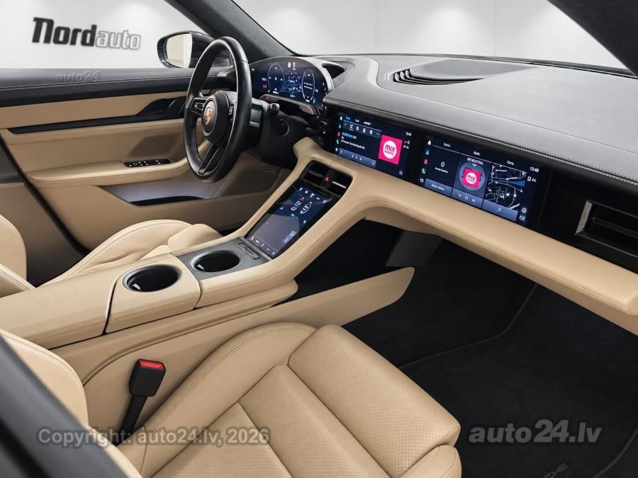 Grey Porsche Taycan 2020 in Tallinn, with an engine capacity of 0.00 L and mileage of 89 thousand km for 59900 €, photo 6 on AUTOMOTO.COM.LV