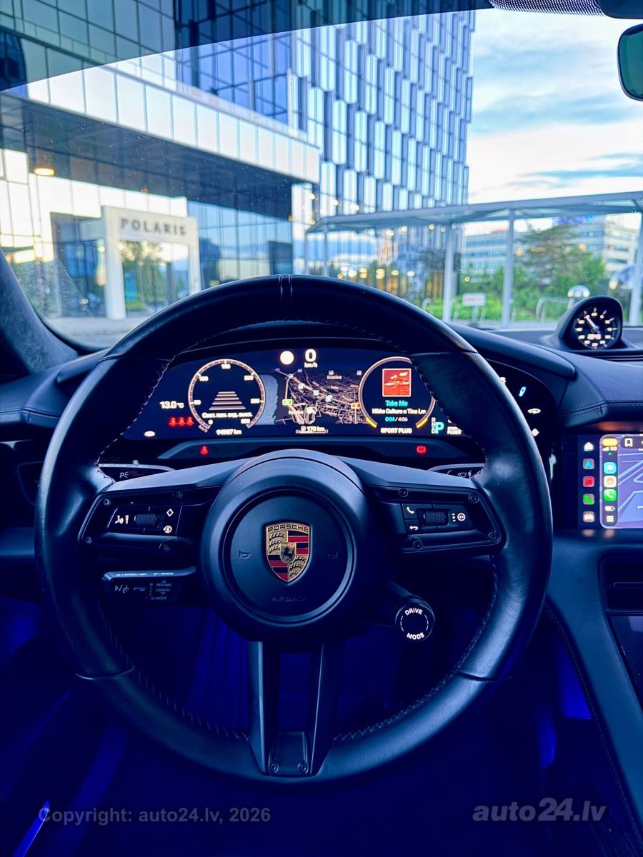 Pelēks Porsche Taycan 2021 Tallina, ar dzinēja tilpumu 0.00 L un nobraukumu 95 tūkst. km par 75000 €, foto 12 vietnē AUTOMOTO.COM.LV