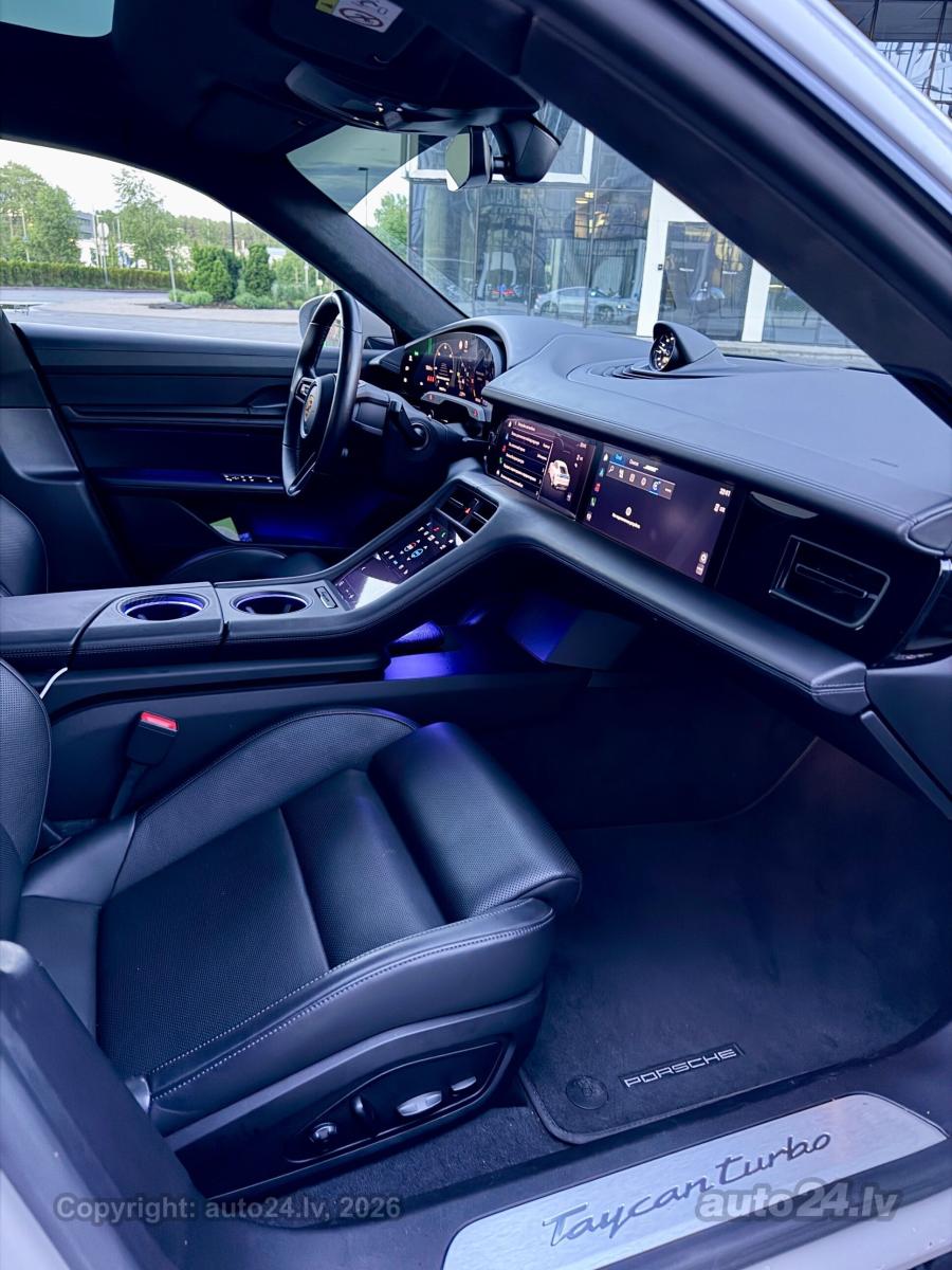 Pelēks Porsche Taycan 2021 Tallina, ar dzinēja tilpumu 0.00 L un nobraukumu 95 tūkst. km par 75000 €, foto 13 vietnē AUTOMOTO.COM.LV