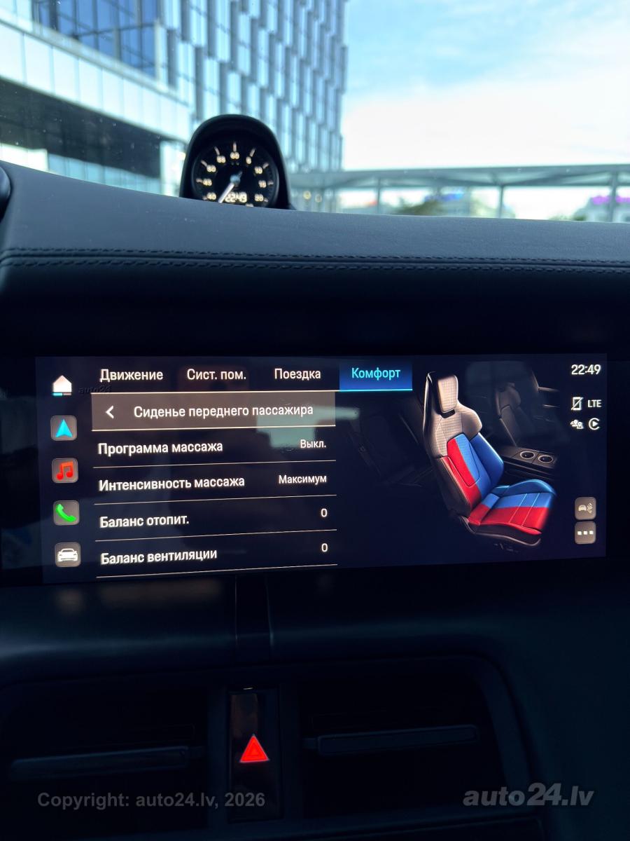 Pelēks Porsche Taycan 2021 Tallina, ar dzinēja tilpumu 0.00 L un nobraukumu 95 tūkst. km par 75000 €, foto 23 vietnē AUTOMOTO.COM.LV