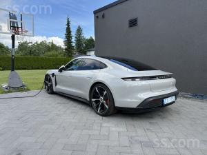 Pelēks Porsche Taycan 2021 Rīga, ar dzinēja tilpumu 0.00 L un nobraukumu 122 tūkst. km par 61000 €, foto 6 vietnē AUTOMOTO.COM.LV
