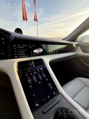 Pelēks Porsche Taycan 2021 Rīga, ar dzinēja tilpumu 0.00 L un nobraukumu 122 tūkst. km par 61000 €, foto 9 vietnē AUTOMOTO.COM.LV