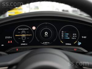 Grey Porsche Taycan 2023 in Riga, with an engine capacity of 0.00 L and mileage of 27 thousand km for 92500 €, photo 29 on AUTOMOTO.COM.LV