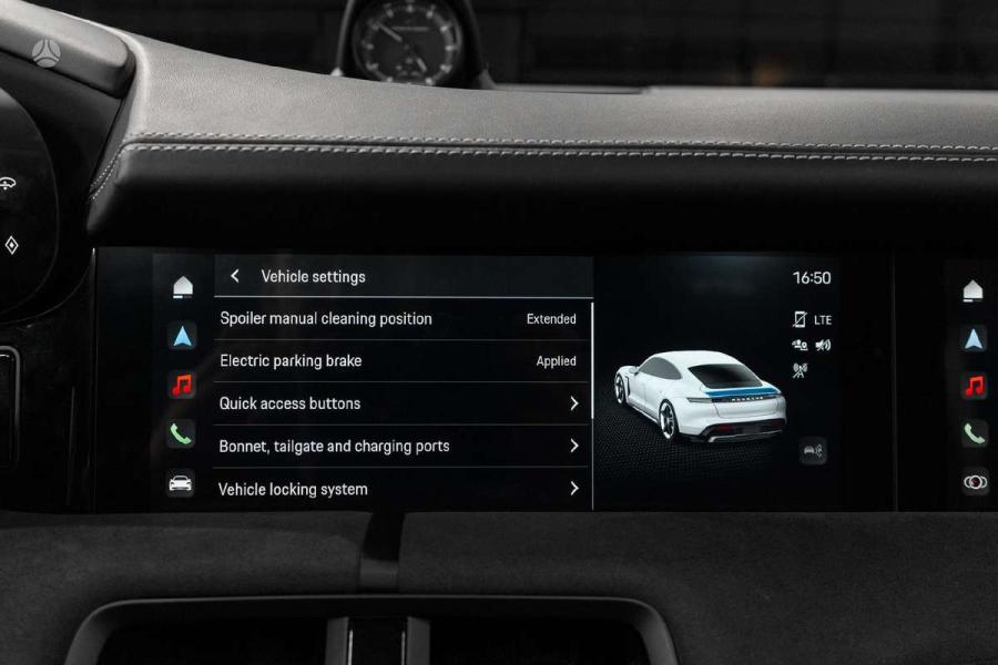 Серый Порше Тайкан 2023 в Рига, объемом двигателя 0.00 л и пробегом 20 тыс. км за 92500 €, фото 32 на AUTOMOTO.COM.LV