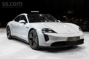 Pelēks Porsche Taycan 2023 Rīga, ar dzinēja tilpumu 0.00 L un nobraukumu 20 tūkst. km par 90000 €, foto 4 vietnē AUTOMOTO.COM.LV