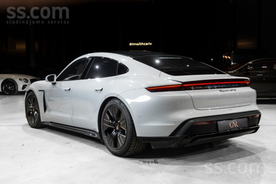 Pelēks Porsche Taycan 2023 Rīga, ar dzinēja tilpumu 0.00 L un nobraukumu 20 tūkst. km par 90000 €, foto 7 vietnē AUTOMOTO.COM.LV