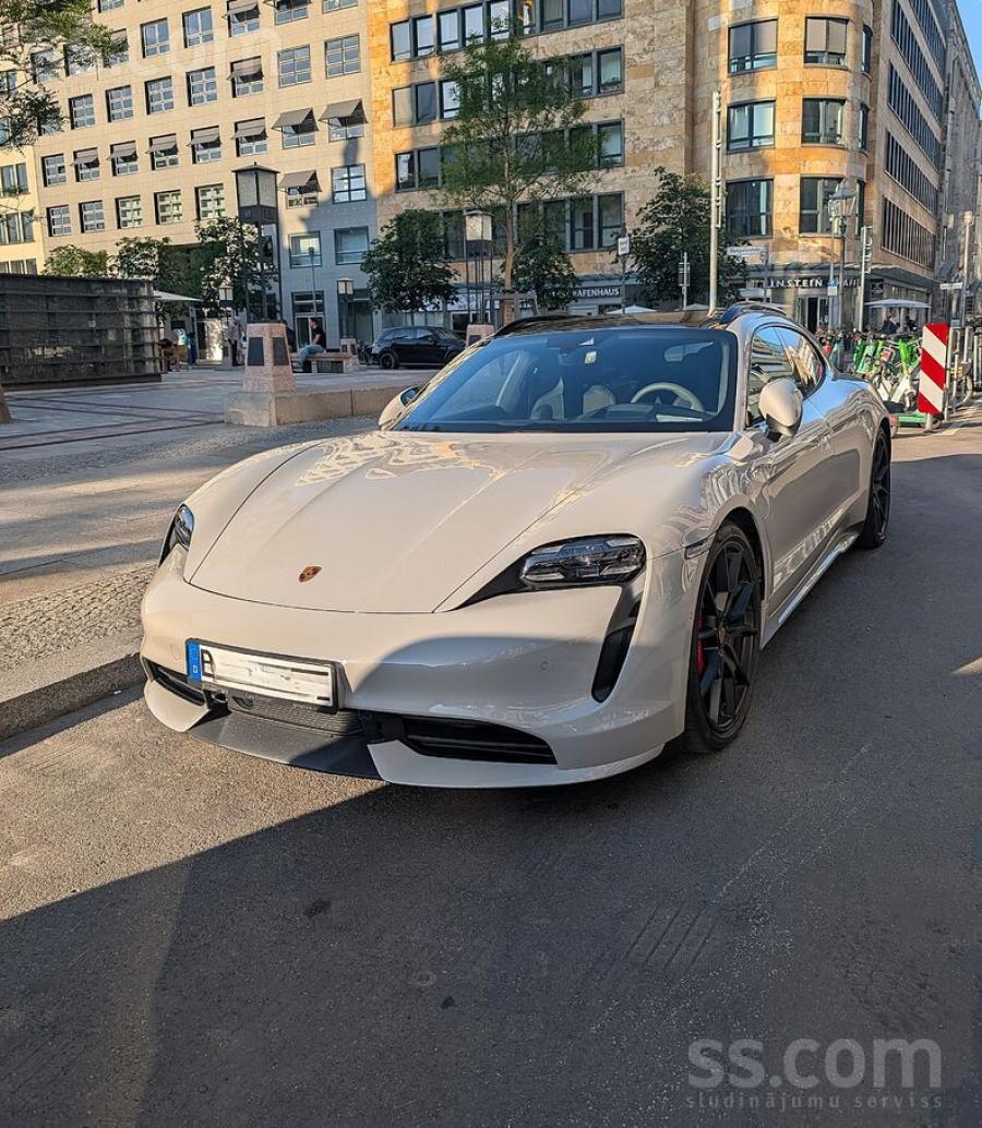 Pelēks Porsche Taycan 2022 Rīga, ar dzinēja tilpumu 0.00 L un nobraukumu 55 tūkst. km par 71500 €, foto 11 vietnē AUTOMOTO.COM.LV