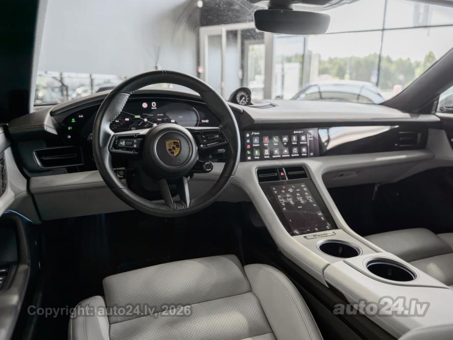 Серый Порше Тайкан 2022 в Таллин, объемом двигателя 0.00 л и пробегом 59 тыс. км за 69900 €, фото 12 на AUTOMOTO.COM.LV