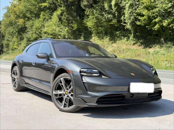 Pelēks Porsche Taycan 2022 Marijampole, ar dzinēja tilpumu 0.00 L un nobraukumu 6 tūkst. km par 50578 €, foto 6 vietnē AUTOMOTO.COM.LV
