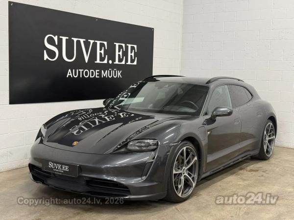 Pelēks Porsche Taycan 2022 Tallina, ar dzinēja tilpumu 0.00 L un nobraukumu 79 tūkst. km par 69995 €, foto 1 vietnē AUTOMOTO.COM.LV