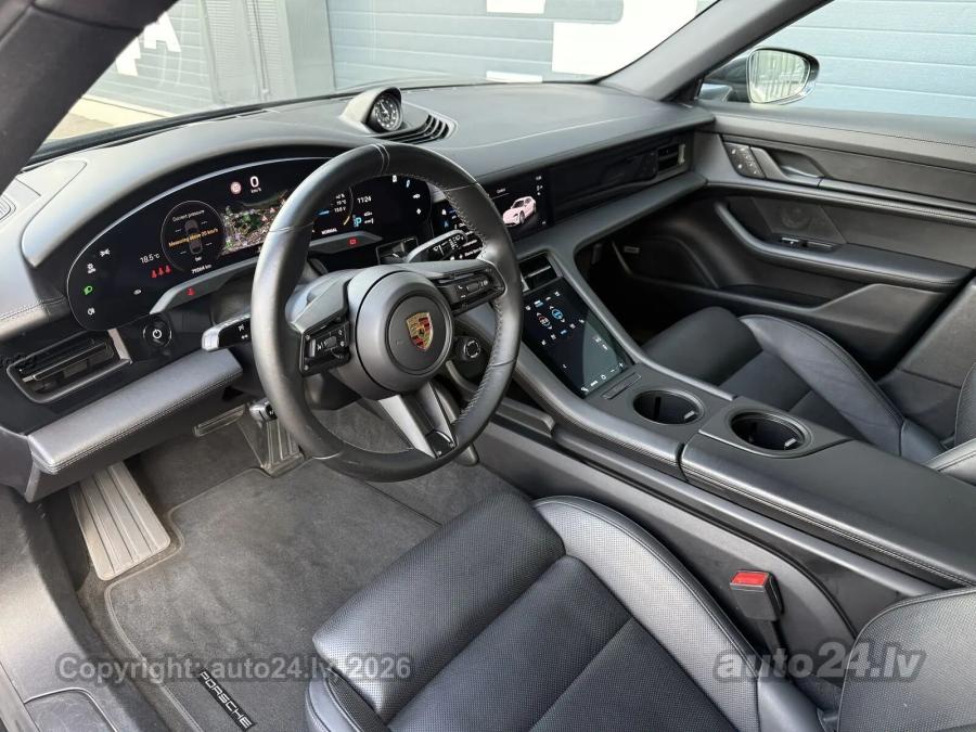 Pelēks Porsche Taycan 2022 Tallina, ar dzinēja tilpumu 0.00 L un nobraukumu 79 tūkst. km par 69995 €, foto 12 vietnē AUTOMOTO.COM.LV