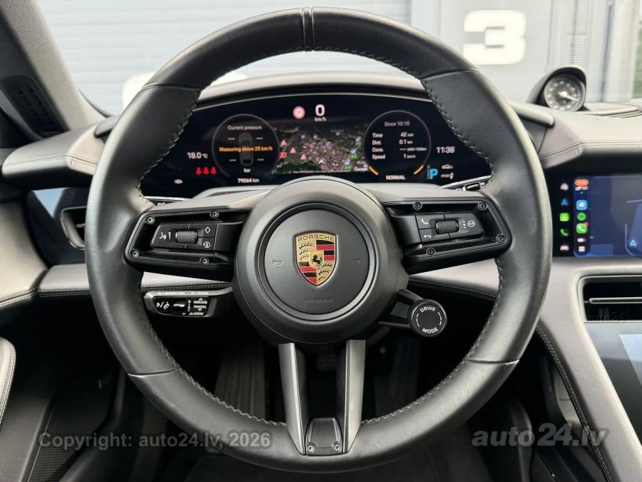 Pelēks Porsche Taycan 2022 Tallina, ar dzinēja tilpumu 0.00 L un nobraukumu 79 tūkst. km par 69995 €, foto 18 vietnē AUTOMOTO.COM.LV