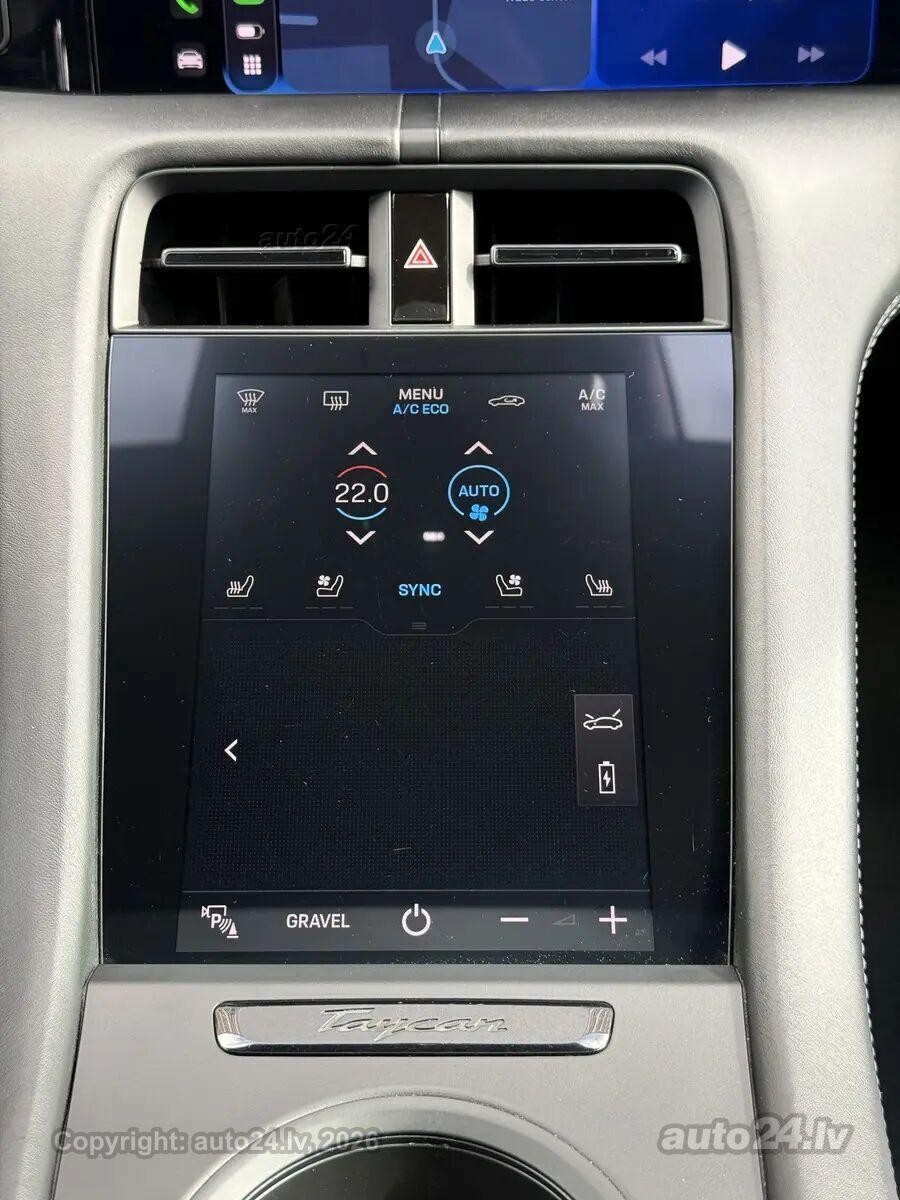 Pelēks Porsche Taycan 2022 Tallina, ar dzinēja tilpumu 0.00 L un nobraukumu 79 tūkst. km par 69995 €, foto 24 vietnē AUTOMOTO.COM.LV
