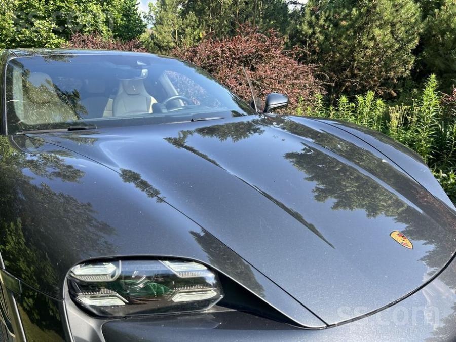 Pelēks Porsche Taycan 2023 Bauska, ar dzinēja tilpumu 0.00 L un nobraukumu 75 tūkst. km par 65000 €, foto 5 vietnē AUTOMOTO.COM.LV