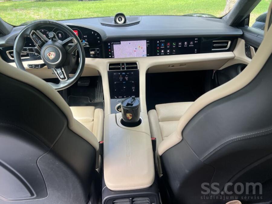 Pelēks Porsche Taycan 2023 Jelgava, ar dzinēja tilpumu 0.00 L un nobraukumu 75 tūkst. km par 58000 €, foto 9 vietnē AUTOMOTO.COM.LV