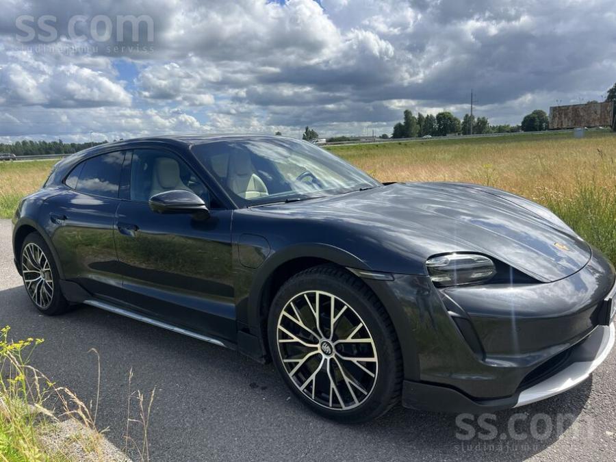 Pelēks Porsche Taycan 2023 Jelgava, ar dzinēja tilpumu 0.00 L un nobraukumu 75 tūkst. km par 58000 €, foto 12 vietnē AUTOMOTO.COM.LV