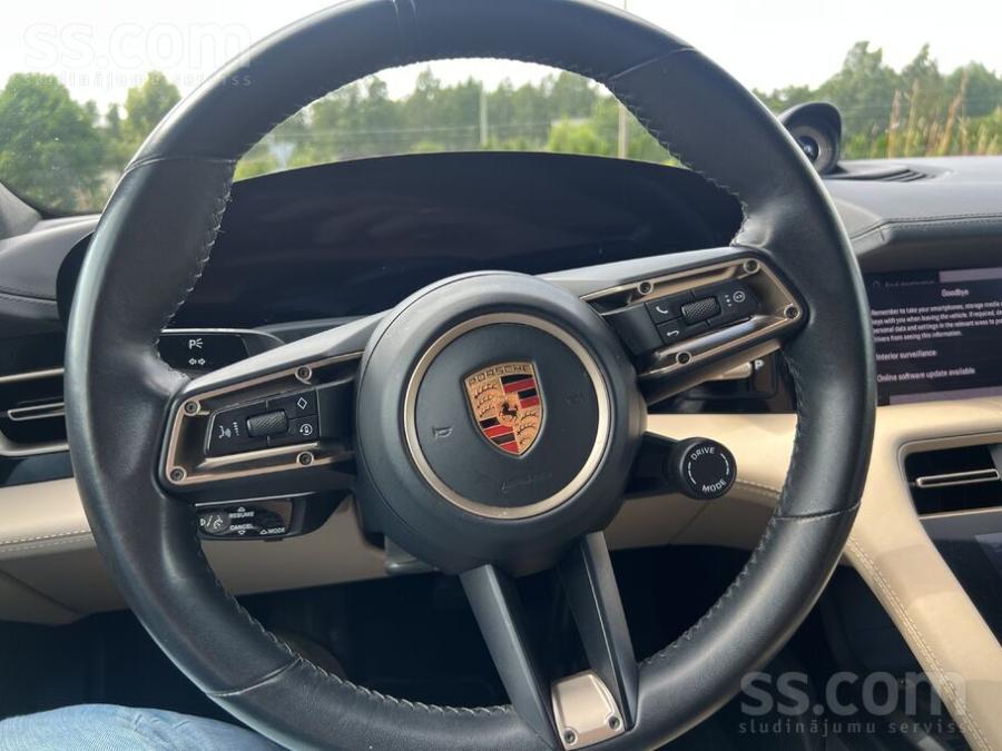 Pelēks Porsche Taycan 2023 Jelgava, ar dzinēja tilpumu 0.00 L un nobraukumu 75 tūkst. km par 58000 €, foto 13 vietnē AUTOMOTO.COM.LV