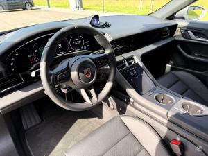 Grey Porsche Taycan 2025 in Klaipeda, with an engine capacity of 0.00 L and mileage of 28 thousand km for 92100 €, photo 13 on AUTOMOTO.COM.LV