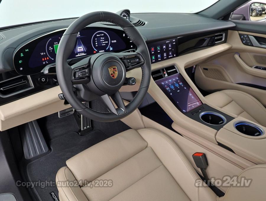 Porsche Taycan 2026 Tallina, ar dzinēja tilpumu 0.00 L un nobraukumu 2 tūkst. km par 115000 €, foto 16 vietnē AUTOMOTO.COM.LV