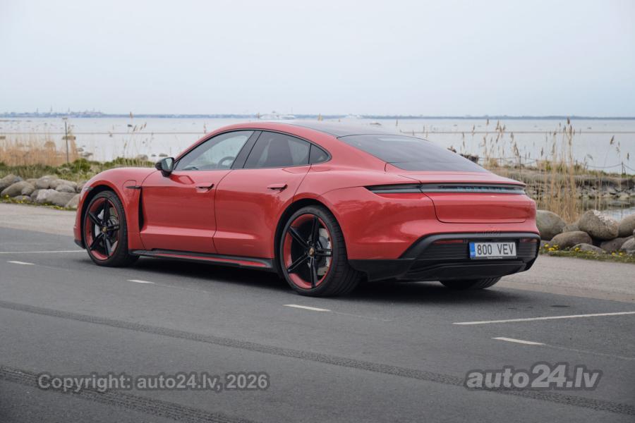Sarkans Porsche Taycan 2020 Tallina, ar dzinēja tilpumu 0.00 L un nobraukumu 137 tūkst. km par 67000 €, foto 4 vietnē AUTOMOTO.COM.LV