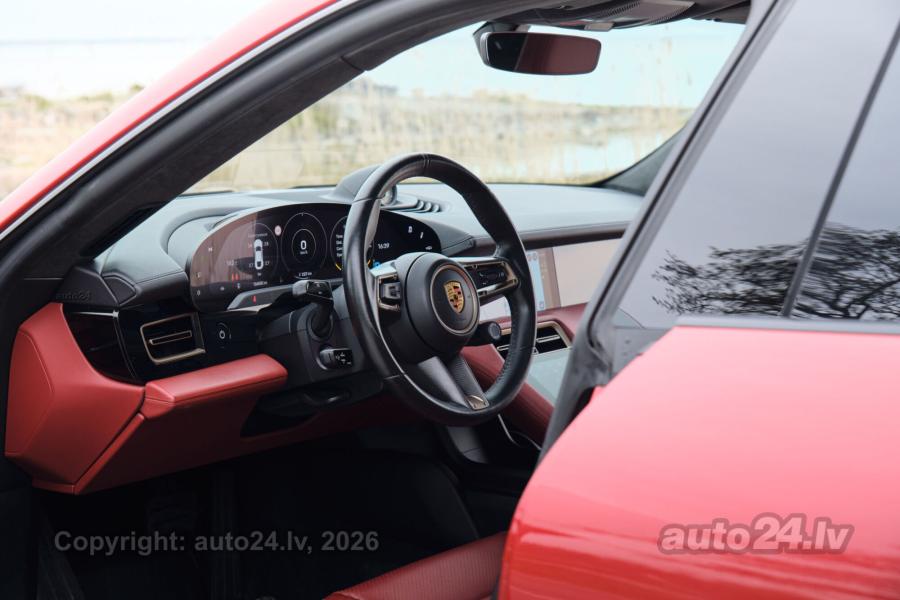 Sarkans Porsche Taycan 2020 Tallina, ar dzinēja tilpumu 0.00 L un nobraukumu 137 tūkst. km par 67000 €, foto 9 vietnē AUTOMOTO.COM.LV