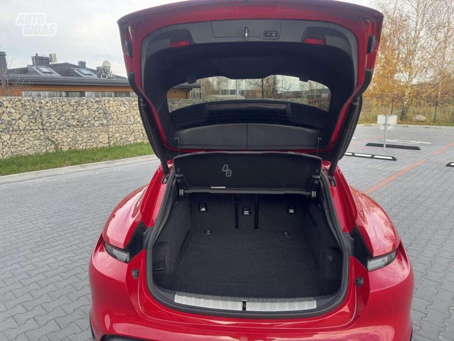 Red Porsche Taycan 2021 in Kaunas, with an engine capacity of 0.00 L and mileage of 56 thousand km for 58800 €, photo 10 on AUTOMOTO.COM.LV