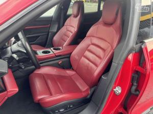 Red Porsche Taycan 2021 in Kaunas, with an engine capacity of 0.00 L and mileage of 56 thousand km for 58800 €, photo 14 on AUTOMOTO.COM.LV