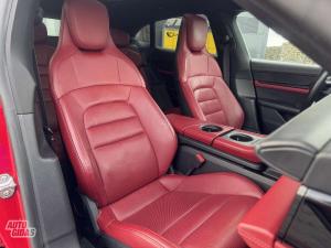 Red Porsche Taycan 2021 in Kaunas, with an engine capacity of 0.00 L and mileage of 56 thousand km for 58800 €, photo 15 on AUTOMOTO.COM.LV