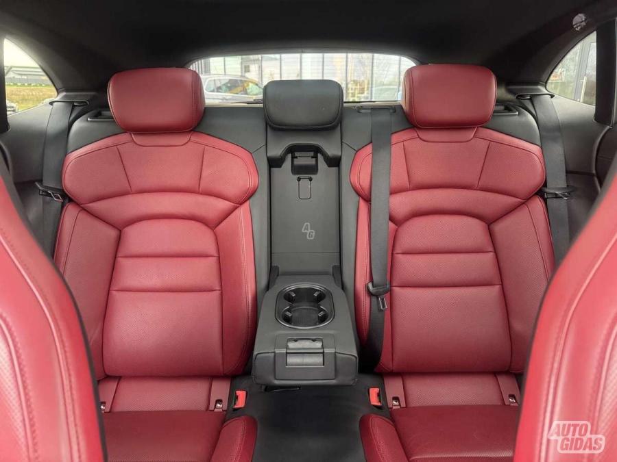 Red Porsche Taycan 2021 in Kaunas, with an engine capacity of 0.00 L and mileage of 56 thousand km for 58800 €, photo 19 on AUTOMOTO.COM.LV