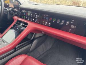 Red Porsche Taycan 2021 in Kaunas, with an engine capacity of 0.00 L and mileage of 56 thousand km for 58800 €, photo 27 on AUTOMOTO.COM.LV