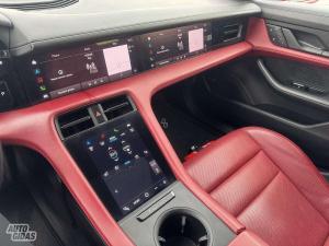 Red Porsche Taycan 2021 in Kaunas, with an engine capacity of 0.00 L and mileage of 56 thousand km for 58800 €, photo 30 on AUTOMOTO.COM.LV
